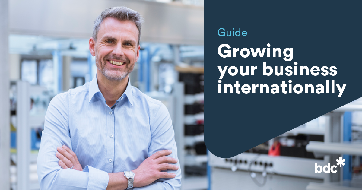 Guide to growing your business internationally – Free Guide| bdc.ca