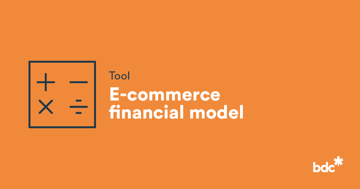E-commerce Financial Modeling Tool | BDC.ca