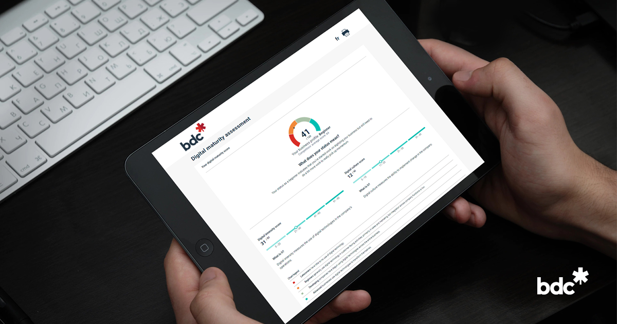 Digital maturity assessment