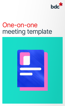 One-on-one meeting template | BDC.ca