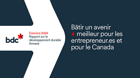 Rapport de BDC sur le développement durable | BDC.ca
